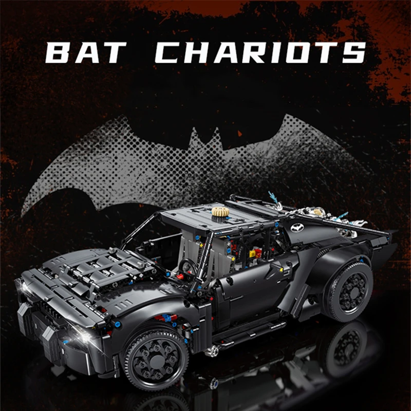 Technical-42127-Batmobile-Vehicle-Model-Building-Blocks-Creative-Car ...