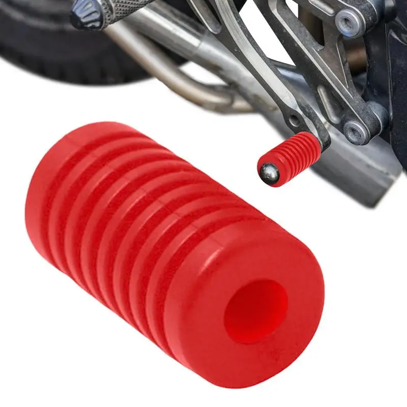 Motorcycle Pedal Cover Non Slip Shifter Cover Pedal Covers Rubber Brake ...