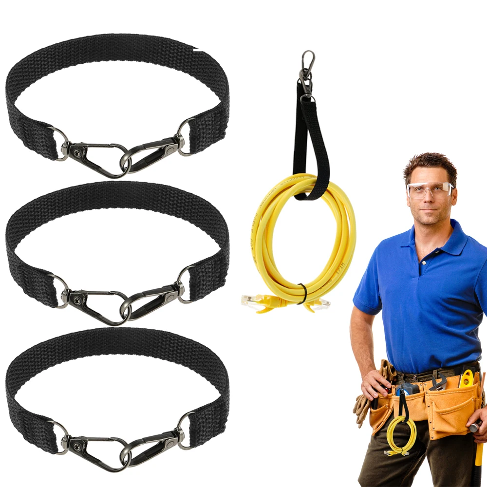 4pcs-Electrical-Tape-Holder-Tape-Holder-Chain-with-Carabiner-Lanyard ...