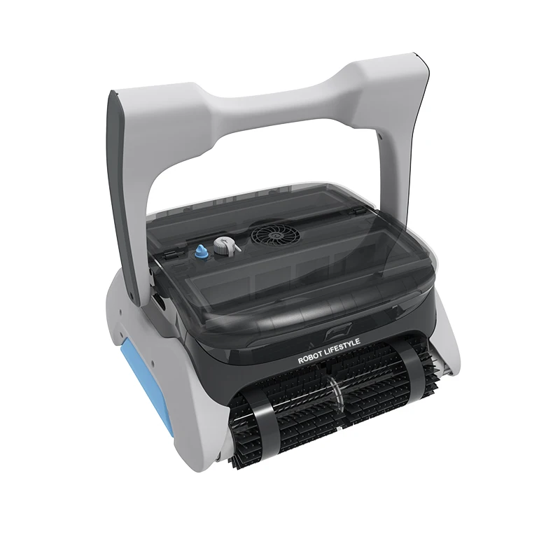 Robotic-Swimming-Pool-Cleaner-Cordless-Automatic-Vacuum-Cleaner-7800mAh ...