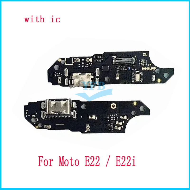 For Motorola Moto E13 E20 E30 E40 E32 E22 E22i USB Charging Port Dock Plug Socket Jack Connector ...