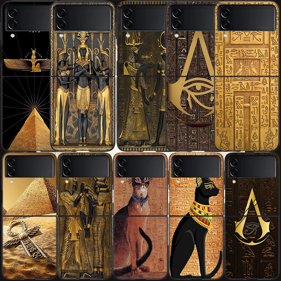 Egypt-Pharaoh-mural-Case-for-Samsung-Galaxy-Z-Flip-6-Flip-5-4-3-5G ...