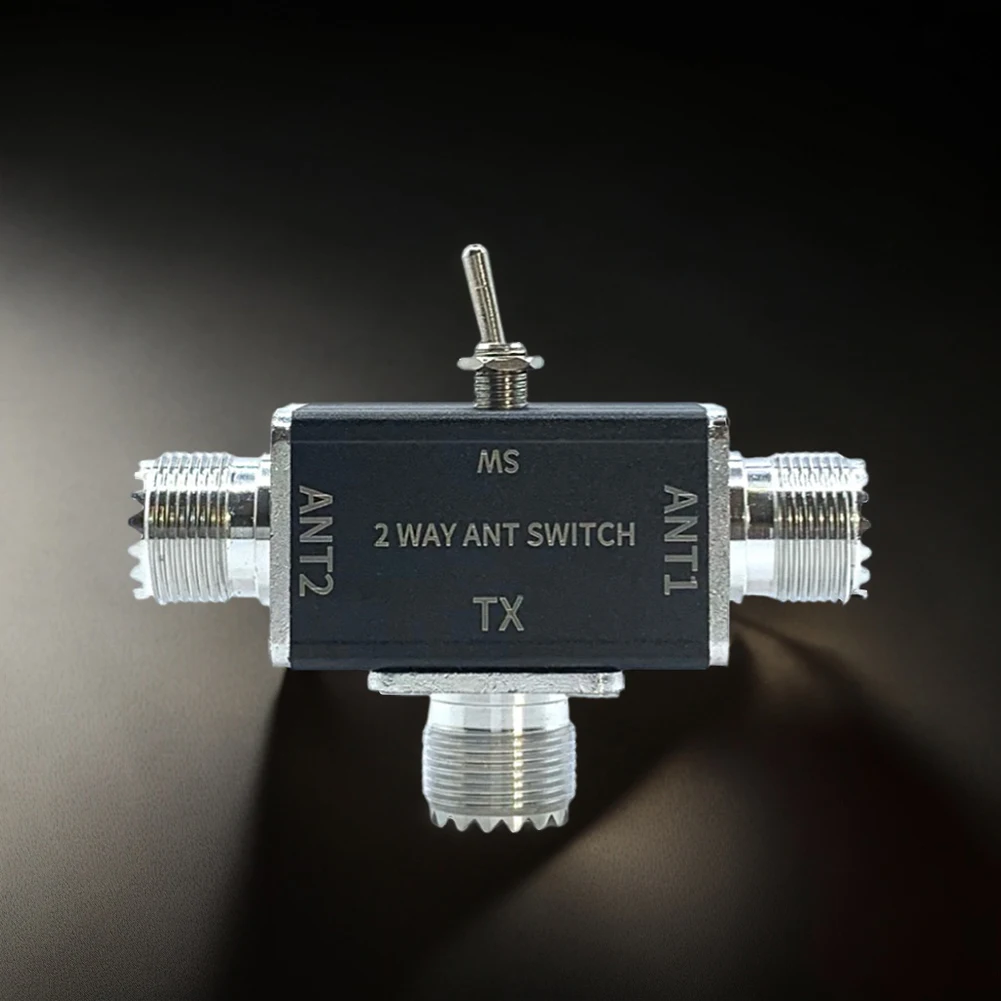 2 Way CB/HAM Antenna Coax Switches SO239/BNC Connector 100W 0-50MHz 1 ...