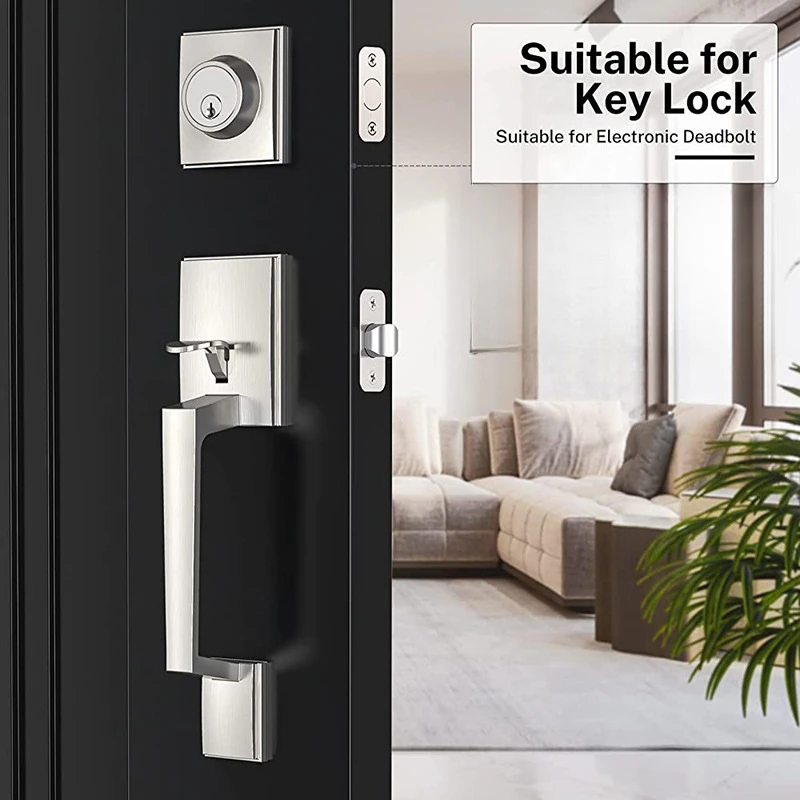 American-Style-Large-Handle-Door-Lock-Modern-and-Simple-Indoor-Door ...