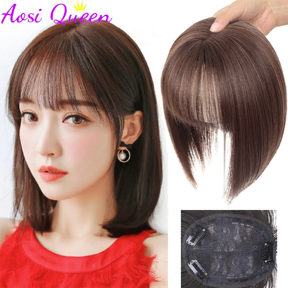 AOSI-Synthetic-3D-Bangs-Invisible-Seamless-Long-Straight-Hair-Air-Bangs ...