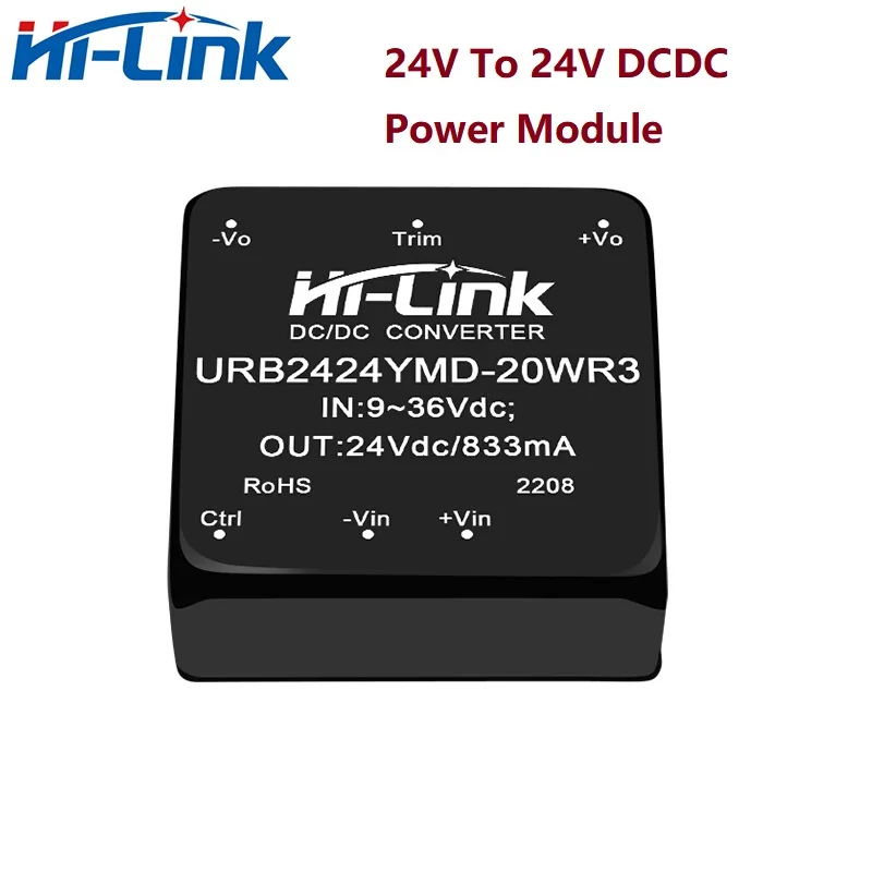 URB2424YMD-20WR3-20W-24V-to-24V-833mA-DC-DC-Converter-Power-Supply ...