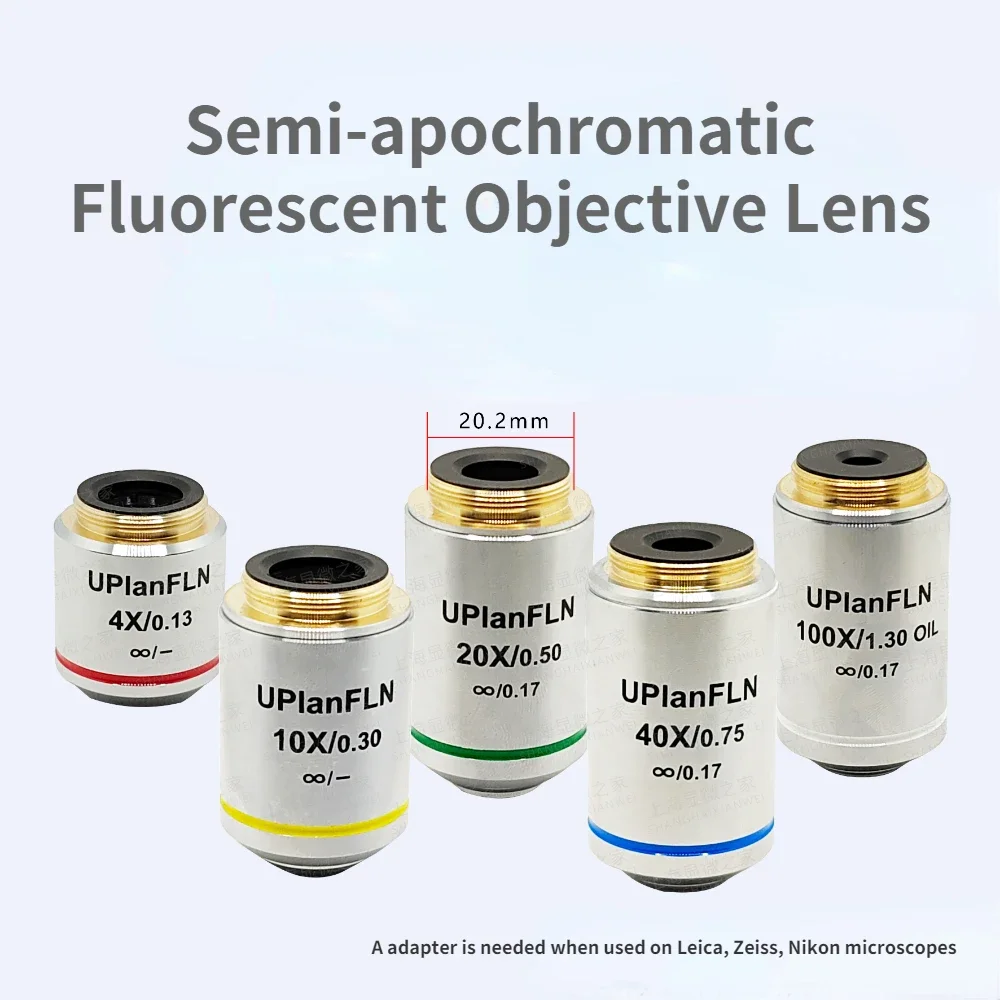 Semi-Apochromatic-Plan-Fluor-Objective-Lens-Universal-Biological ...