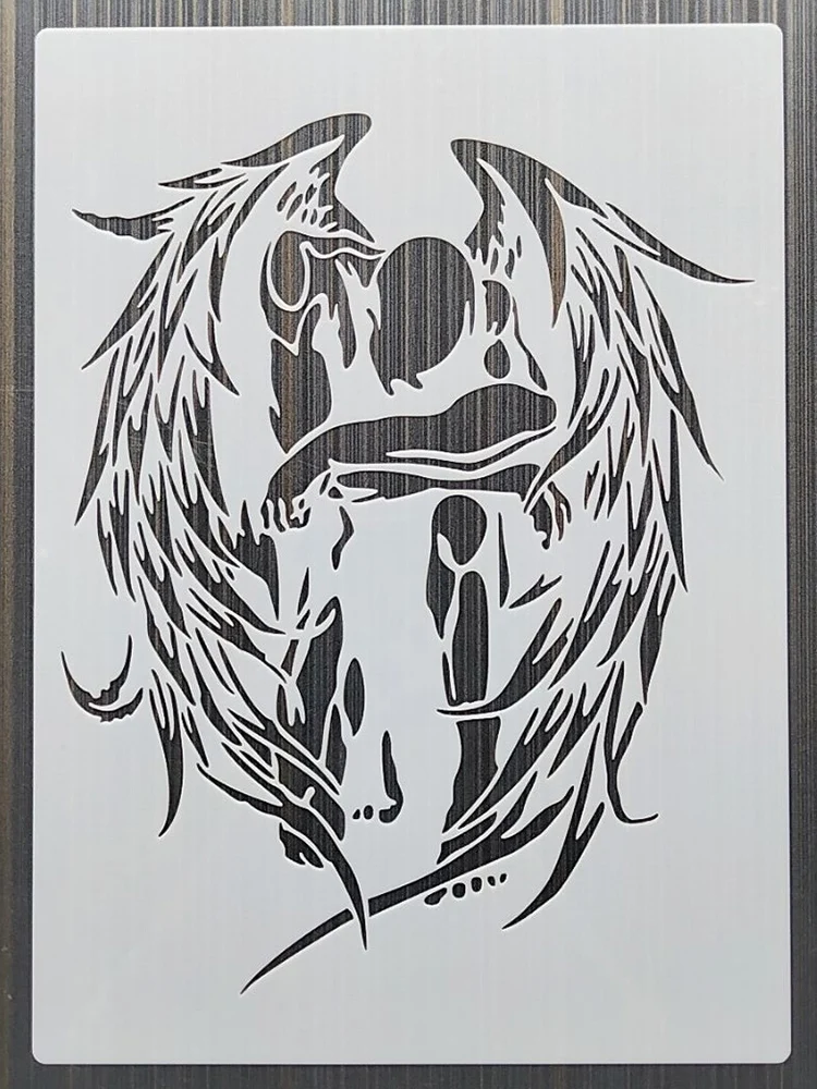 Fallen Angel Stencil