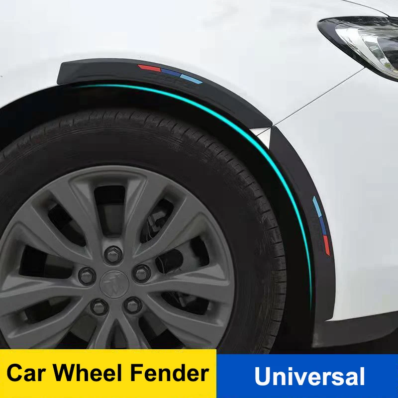 Car Guards Arch Wheel Eyebrow Black White Fender Flares for Car ...