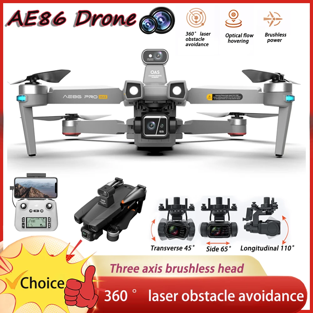 AE86-Pro-Max-8k-Professional-Drone-360-Laser-Obstacle-Avoidance-3-axis ...