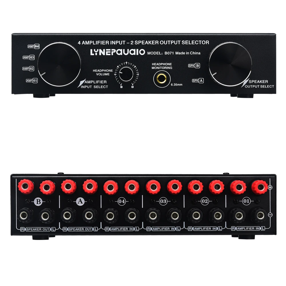 2024-new-4-in-2-out-or-2-in-4-out-passive-power-amplifier-speaker ...