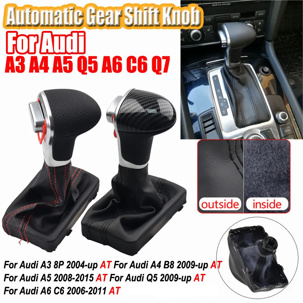 Fit-for-Audi-A3-8P-A4-B8-A5-Q5-A6-C6-Automatic-Shift-Handball-Shift ...