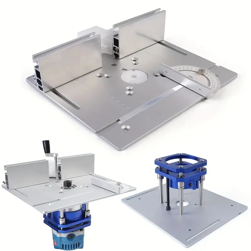Aluminium-Router-Table-Insert-Plate-Router-Lift-for-65mm-Trimming ...