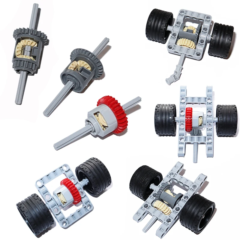 Self-Locking-Bricks-MOC-Technical-Parts-Building-Blocks-Differential ...