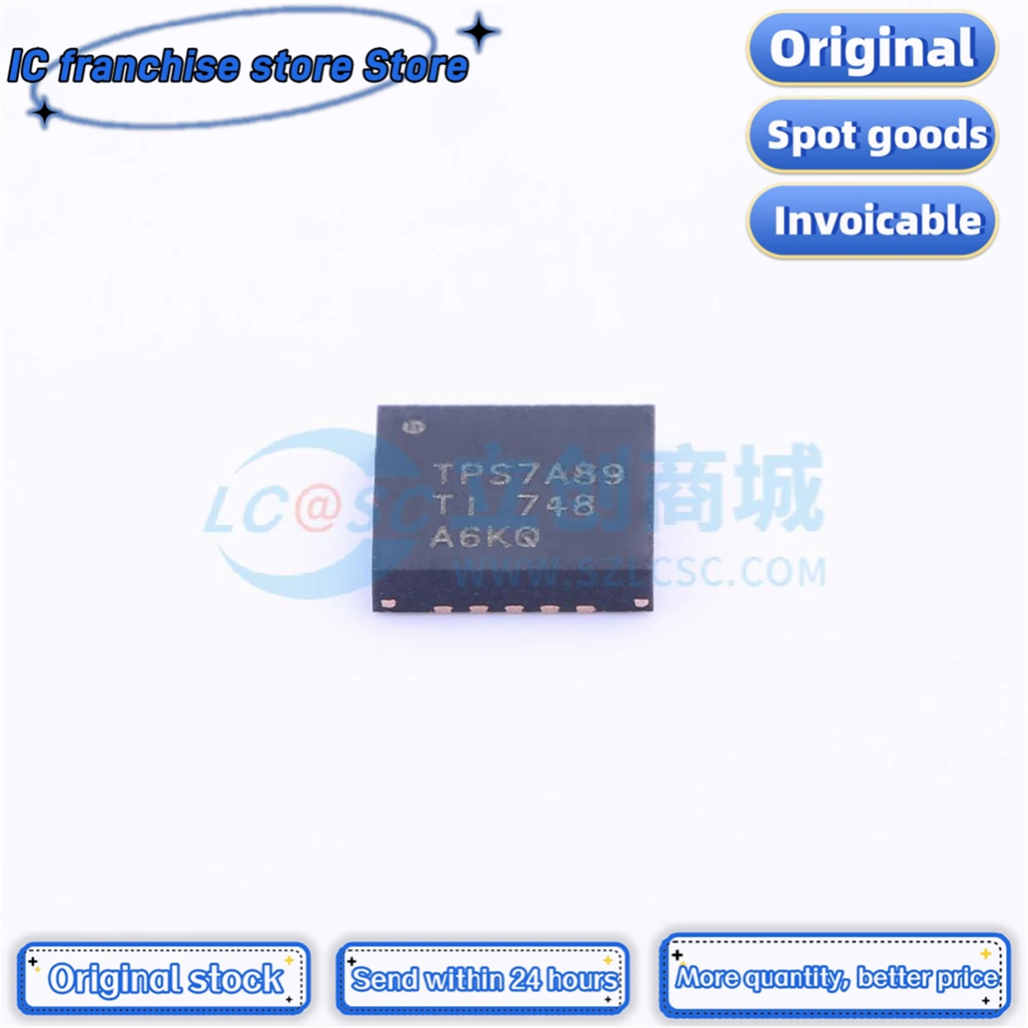 5PCS-50PCS-LOT-TPS7A8901RTJR-TPS7A8901RTJT-TPS7A89-QFN-20-EP-4x4-Linear ...