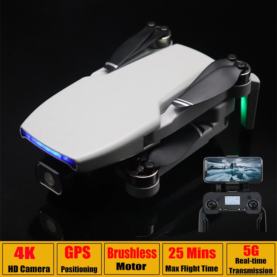 Professionele Opvouwbare Drone Met 4K Hd Camera, Gps Navigatie ...