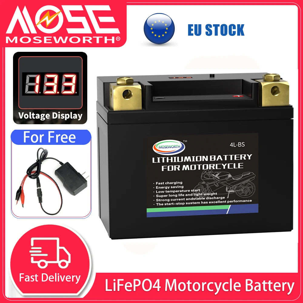 4L-BS-12V-Motorcycle-Battery-with-Charger-2Ah-CCA160-LiFePO4-Jump ...