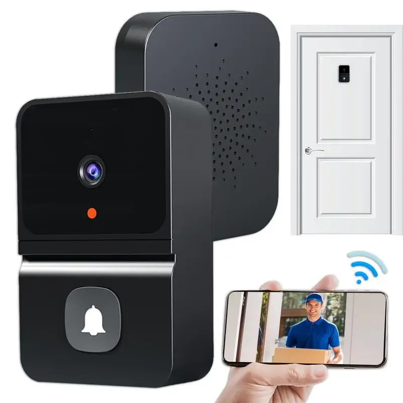 Wireless-WiFi-Doorbell-Camera-Waterproof-HD-Video-Door-Bell-Smart ...