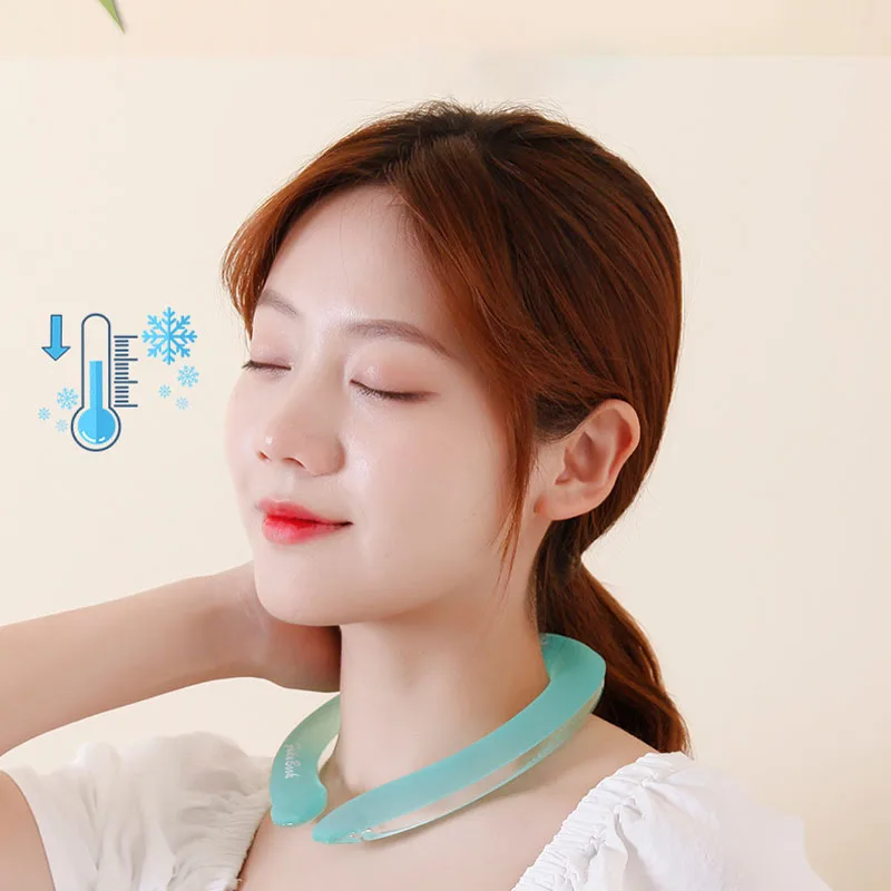 Summer Cooling Device Ice Neck Outdoor Sports Running Cycling Cooling ...