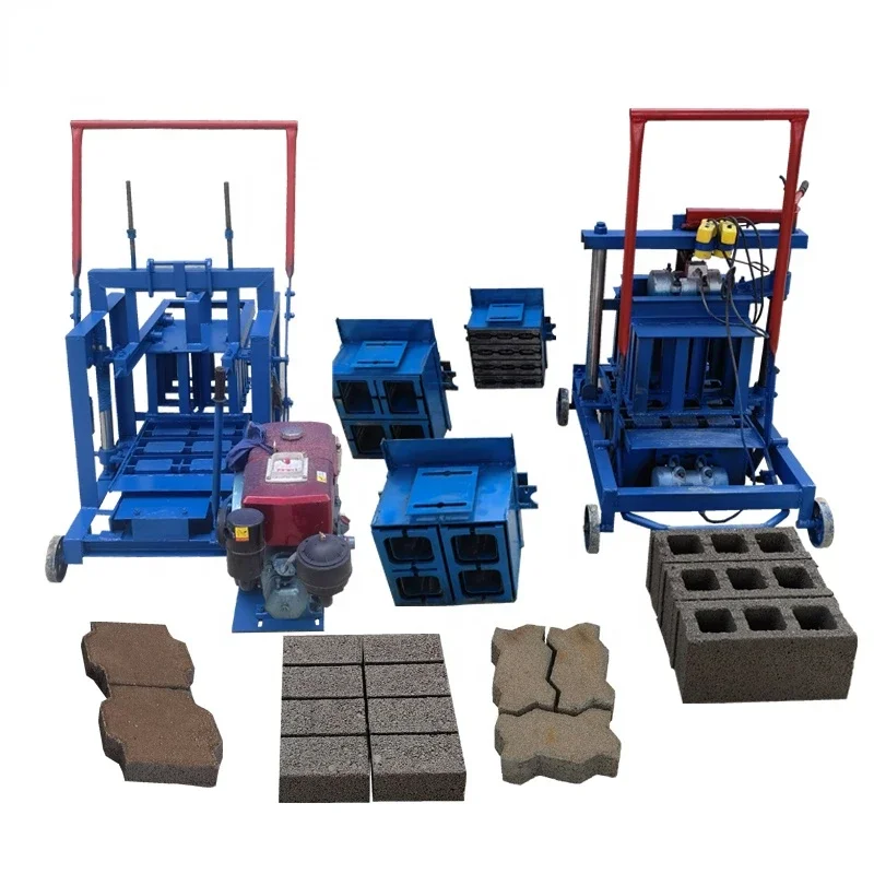 Cement-Sand-Brick-Forming-Maker-Machinery-Hollow-Brick-Block-Making ...
