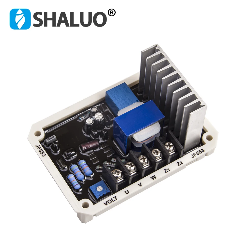 JF553 AVR Three Phase 380V STC Brush Generator AVR Automatic Voltage ...