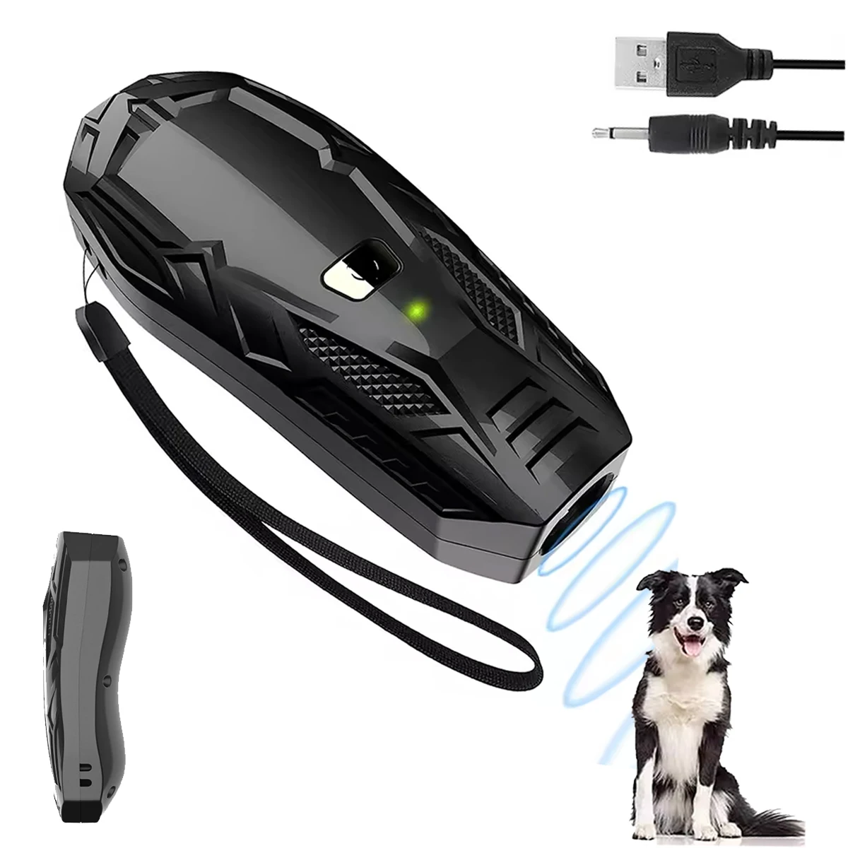 3-in-1-Mini-High-Power-Ultrasonic-Dog-Repellent-Portable-Anti-Bark-for ...