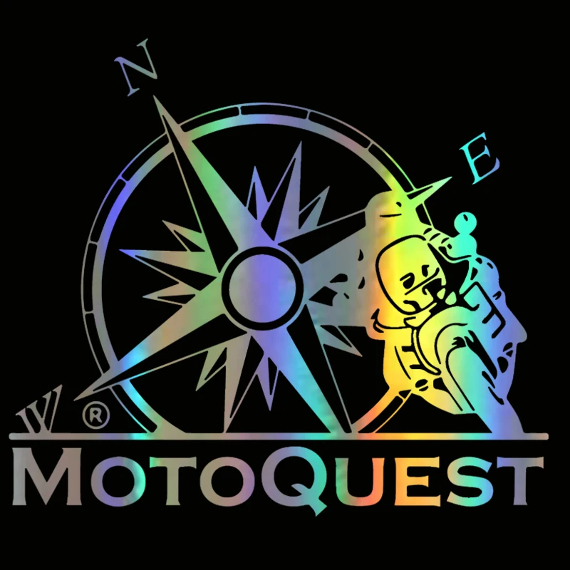 Motorcycle Sticker New Compass Creative Design Personality Fashion Pvc ...