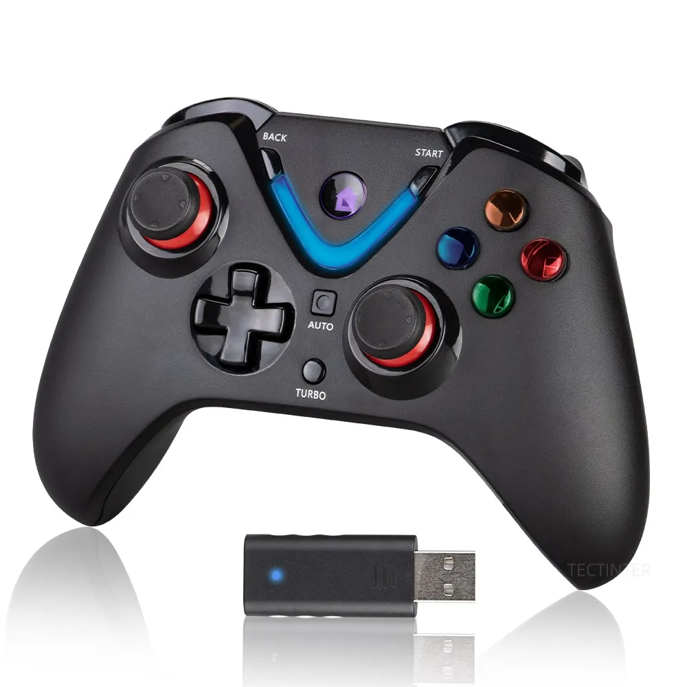 Mando inalámbrico de 2,4 GHz para Xbox One, mando de juego para PC, PS3 ...