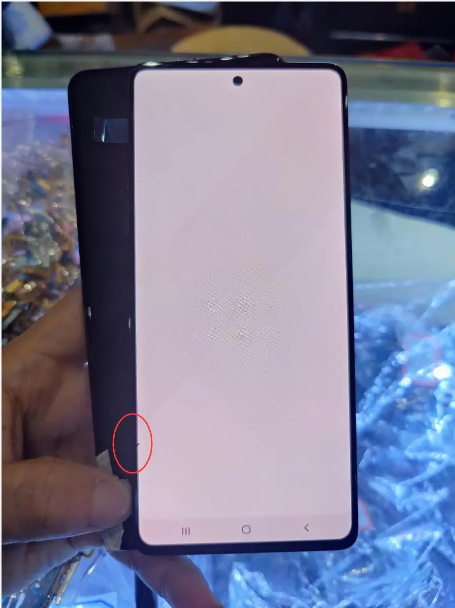 ORIGINAL with Small Spot Amoled For Samsung Galaxy S20 FE 4G Display S20FE LCD S20 Lite Touch ...