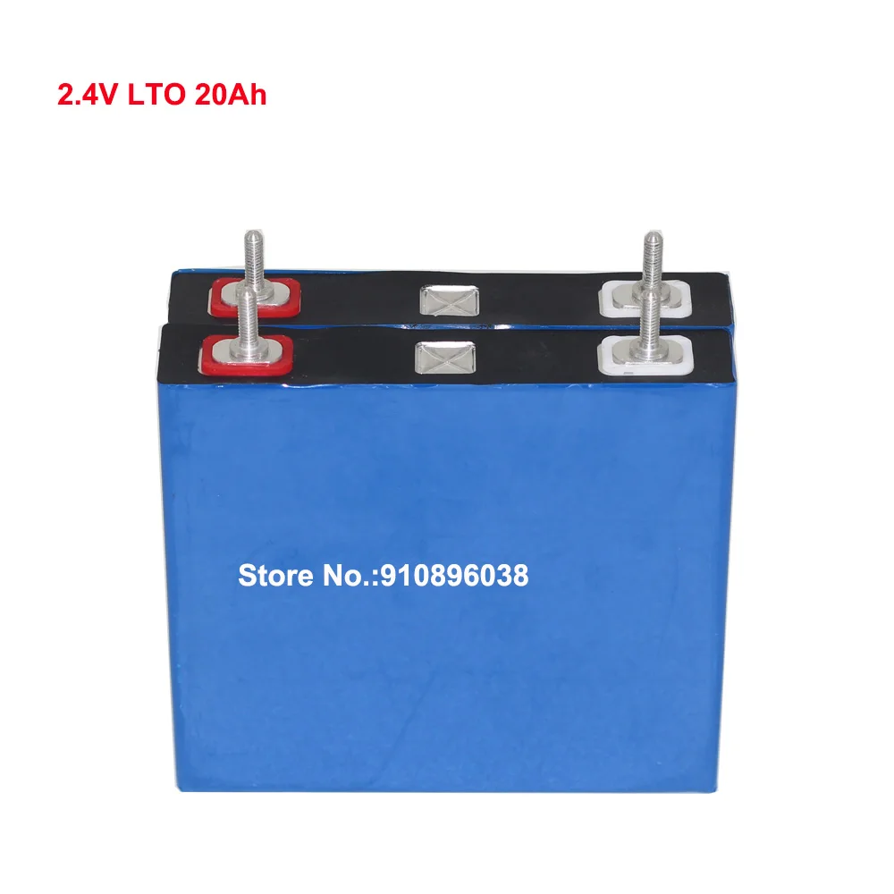 20pcs/lot Scib 2.4v 20ah Lto Battery Max Discharge 1200w 500a ...