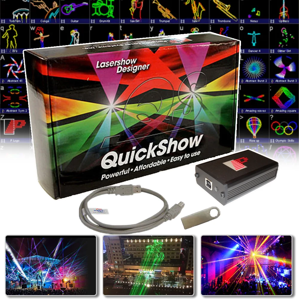 Pangolin-FB3-QuickShow-Laser-Lighting-ILDA-Control-DIY-Custom-Syetem ...