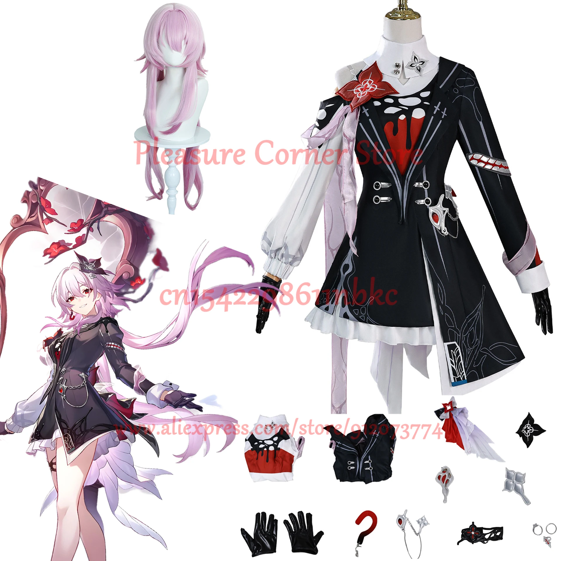 2025 Game Honkai Star Rail March 7th Cosplay Costume Evernight March ...
