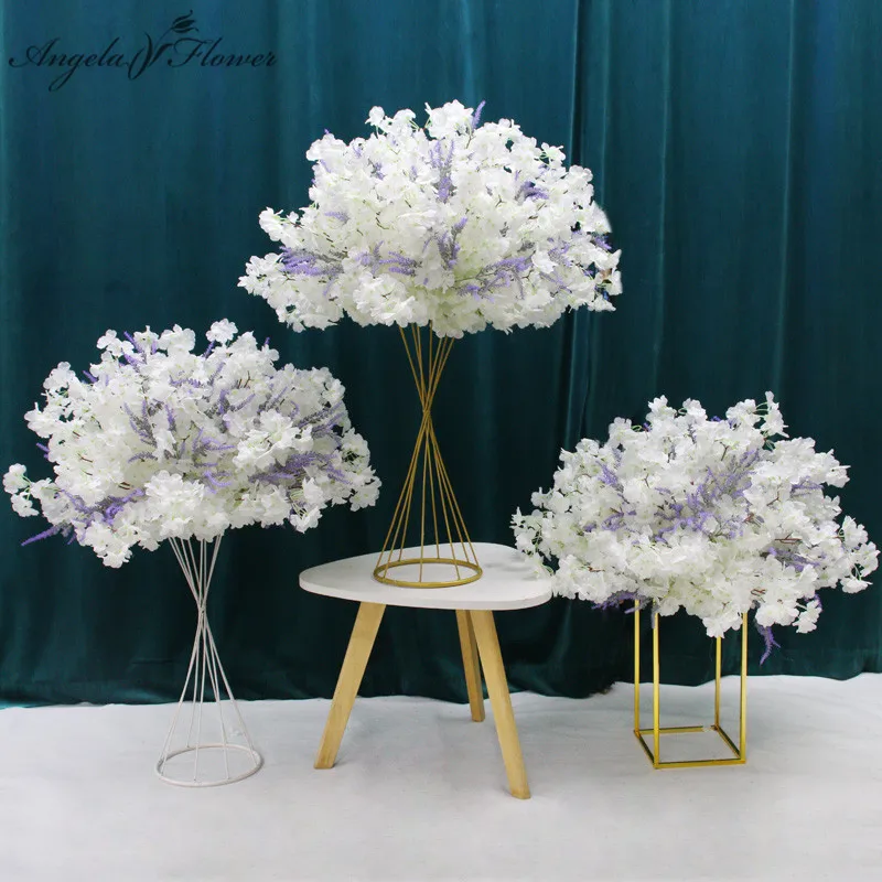 White Cherry Blossom Artificial Flowers | Wedding Artificial Flowers ...