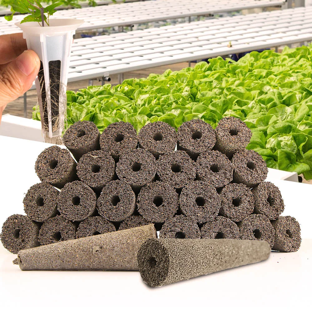 Garden-Hydroponic-Growing-Sponges-for-Seed-Starter-Pods-Plants ...