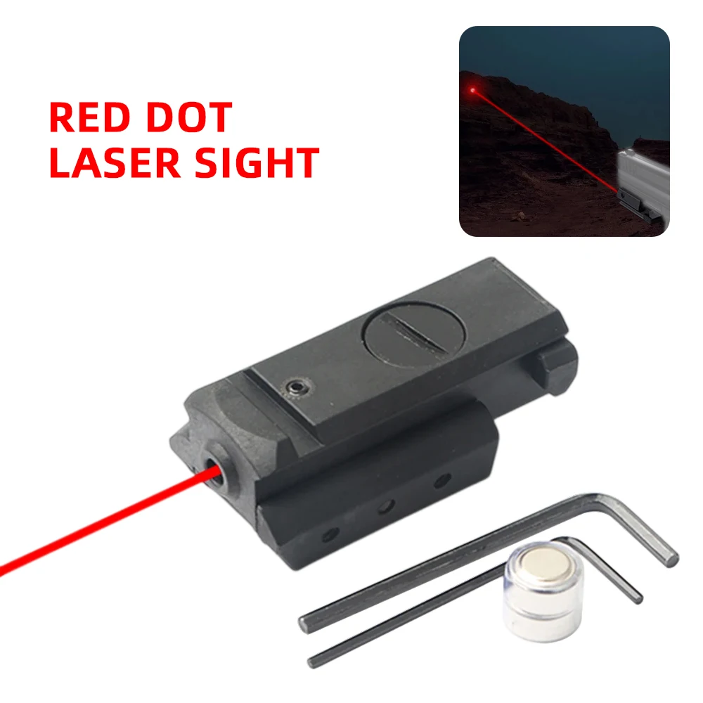 Infrared-Range-Finder-Red-Dot-Laser-Sight-Tactical-20mm-Standard ...