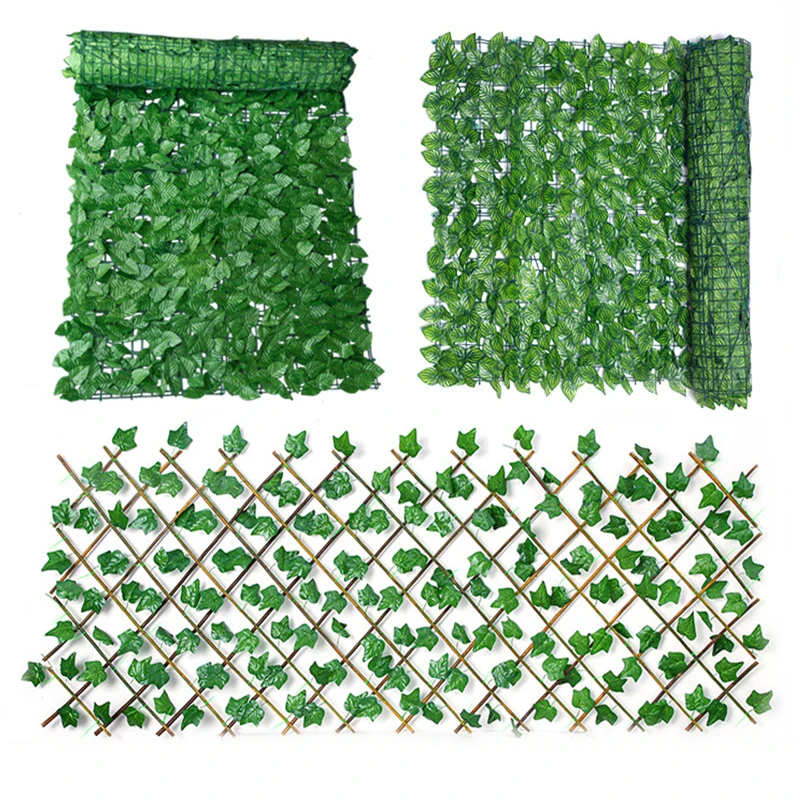 Artificial Fence Leaf Fence Ivy Evergreen Hedge False Leaf Privacy ...