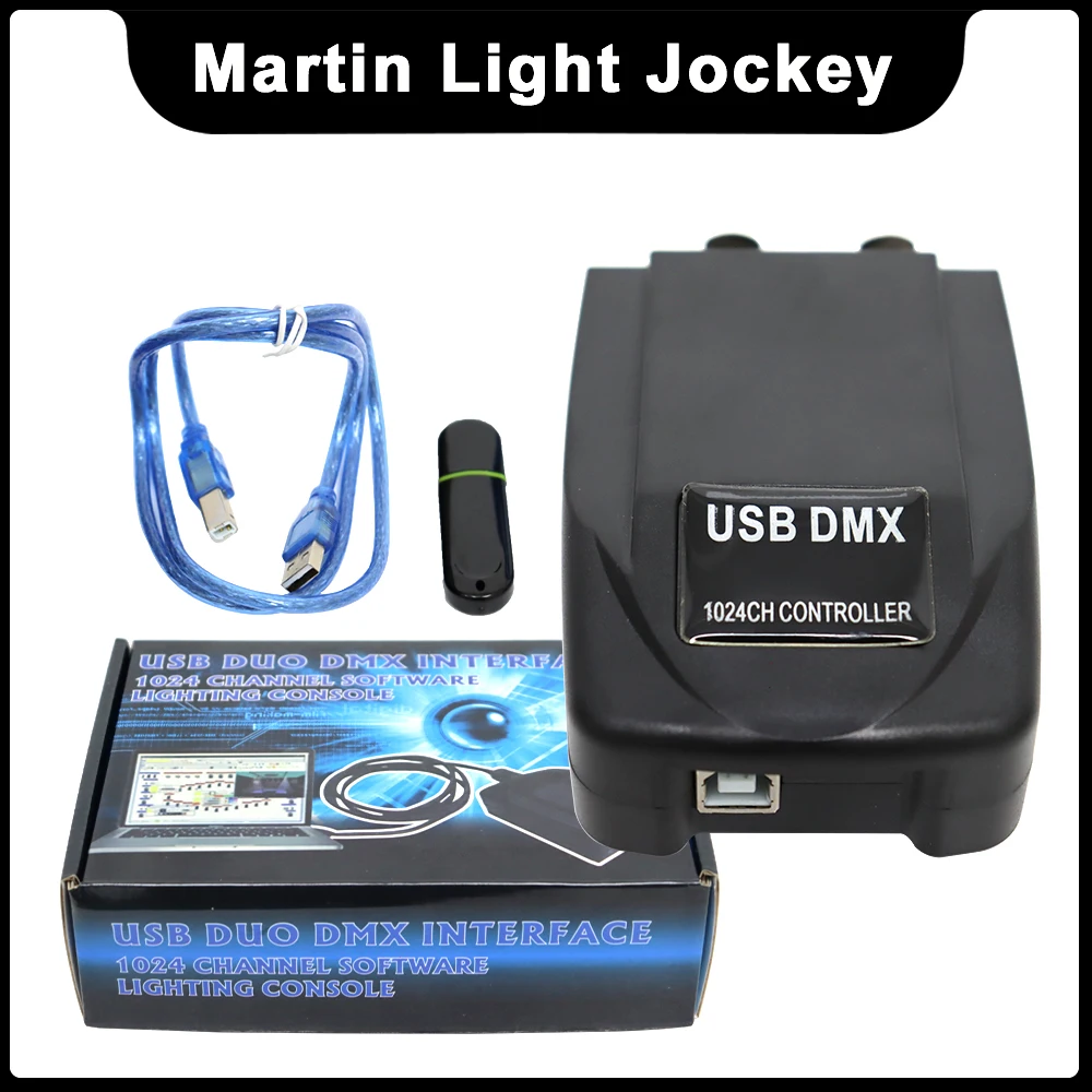 Controlador-de-iluminaci-n-de-escenario-original-Martin-Light-Jockey ...
