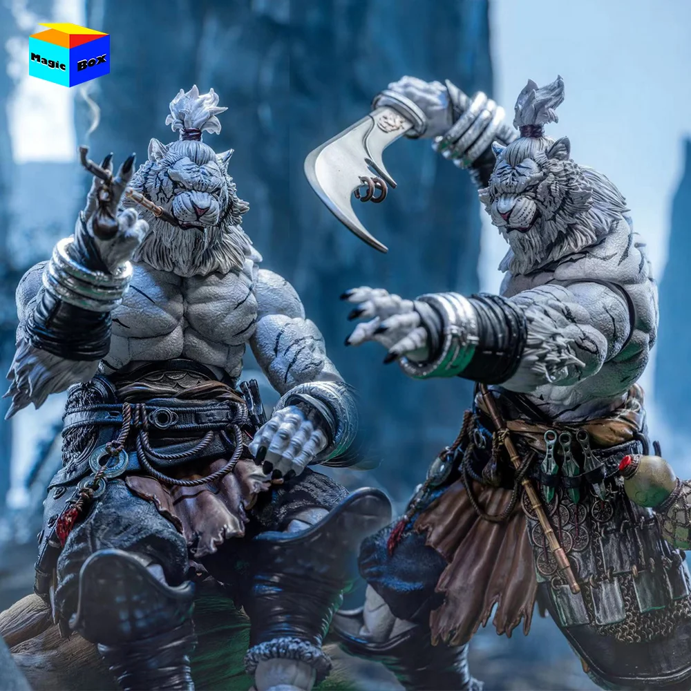 In-Stock-FuRay-Planet-MU-FP003W-1-12-Wilderness-Hunter-White-Tiger-Man ...