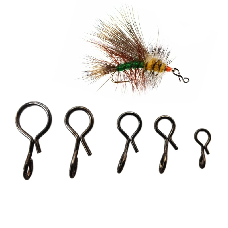 Stainless Steel Fishing Snaps | Fly Fishing Snap Quick Change - 25/50 ...