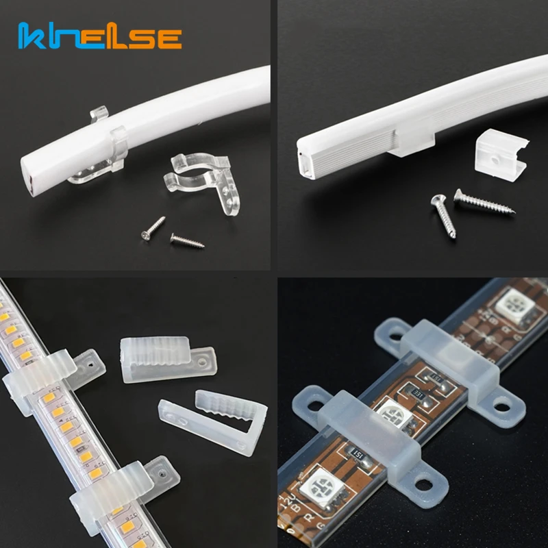 20-50-100pcs-Lot-LED-Neon-Strip-Fixing-Clip-For-10-12-14-18mm-Silicone ...