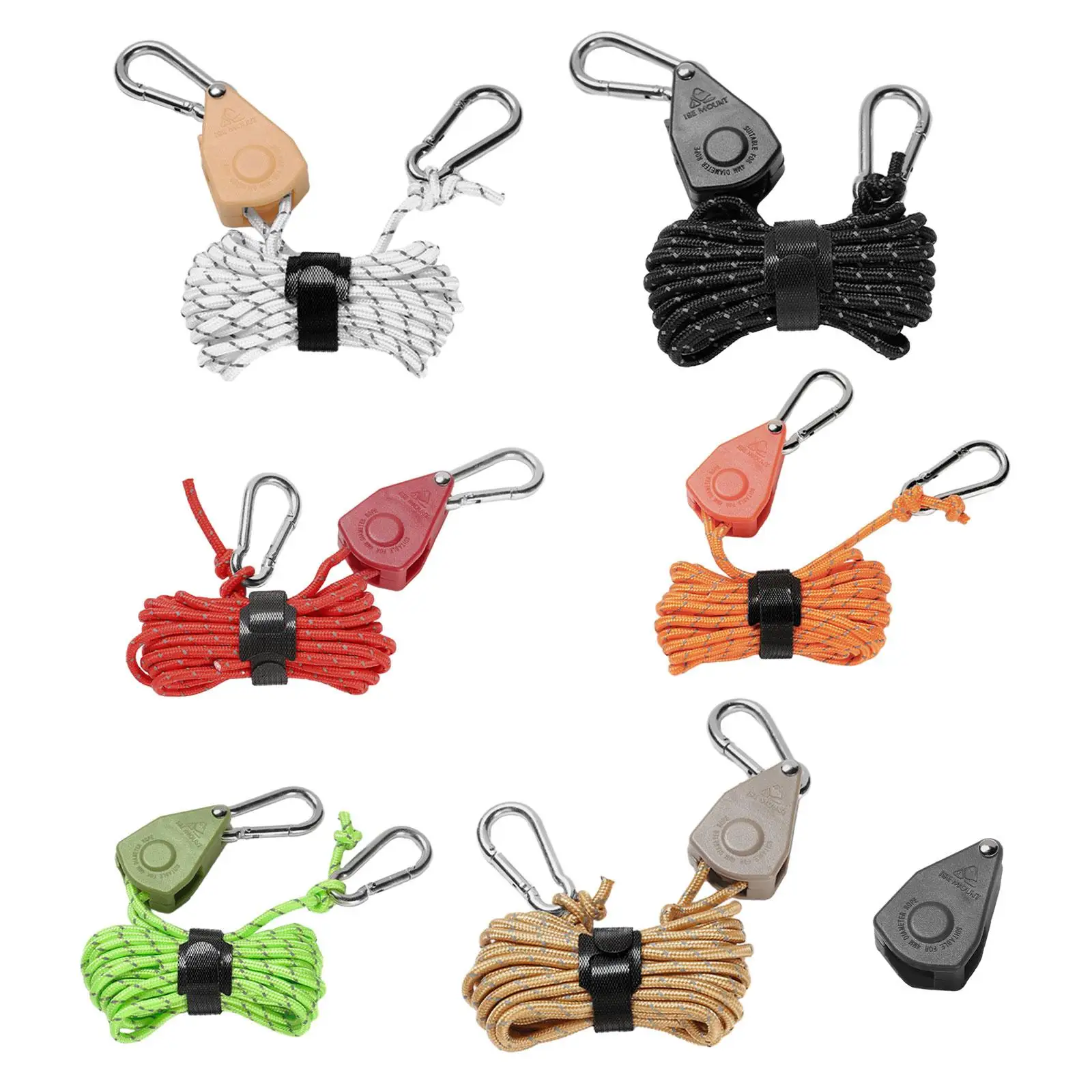 Ratchet-Rope-Hanger-Heavy-Duty-Fast-Locking-Camping-Rope-Hanging-Ropes ...