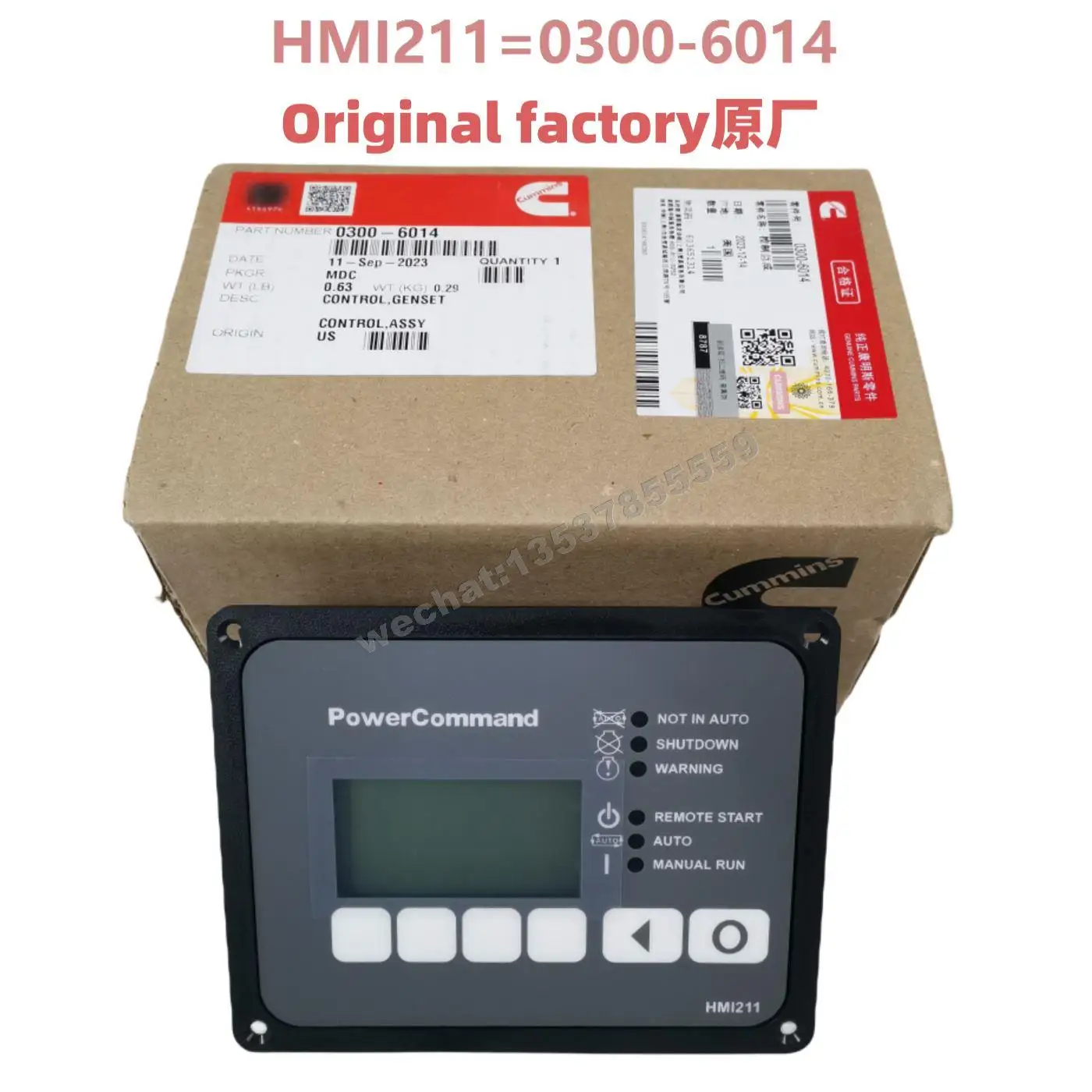 Hmi211-cummins-gerador-conjunto-acess-rios-pcc1301-pcc1302-controlador ...