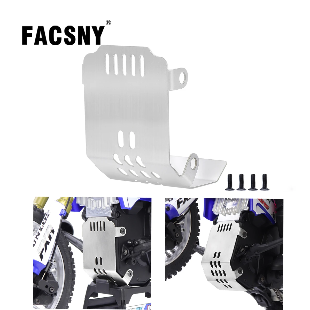 For-Losi-1-4-Promoto-MX-Motorcycle-Stainless-Steel-Guard-Armor-OP ...