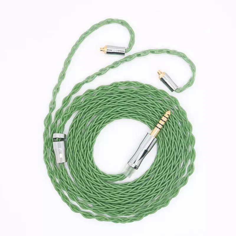 XINHS 8 Cores 5N OCC Green Gray Candy Cable 3.5/2.5/4.4mm PLUG with ...