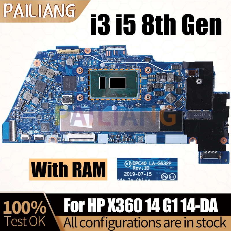 For-HP-X360-14-G1-14-DA-Notebook-Mainboard-LA-G632P-i3-i5-8th-Gen-With.jpg