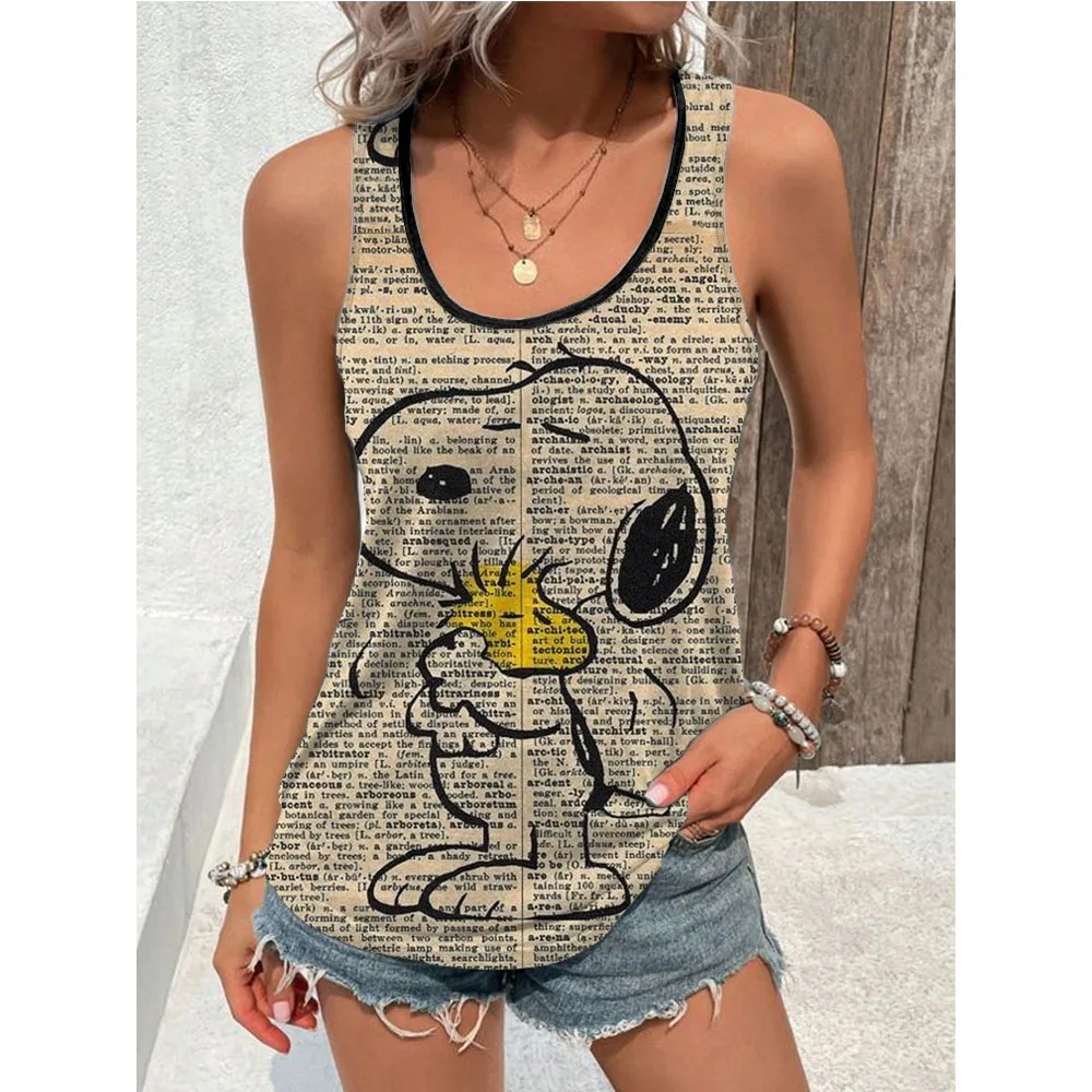 Snoopy-Print-Cartoon-Tank-Top-for-Women-Lady-S-3XL-Summer-Female-Vest-T ...
