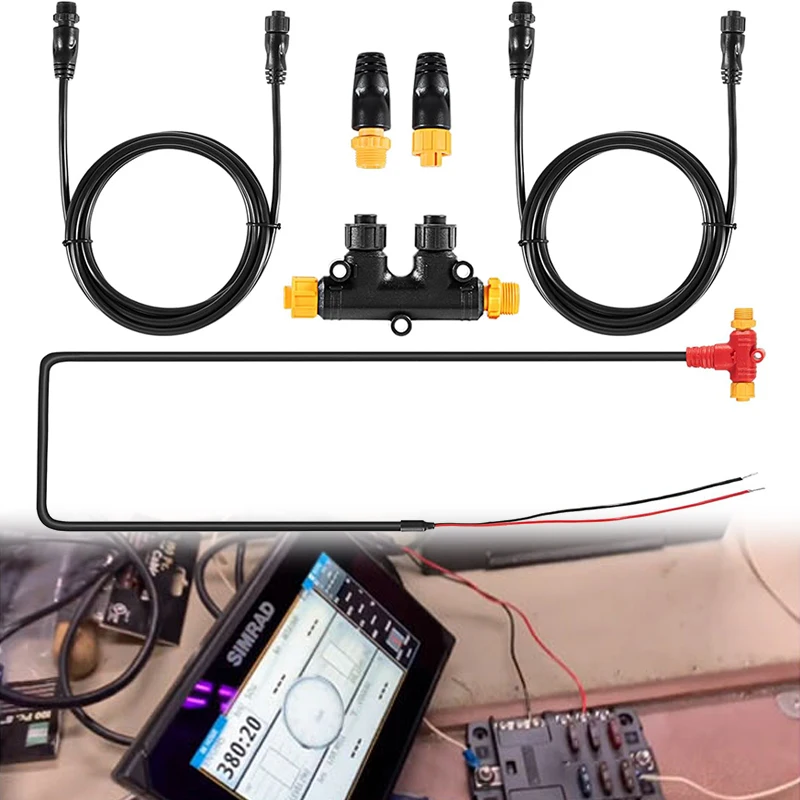 Dual Device NMEA 2000 Backbone Cables Drop Cables Tees Terminators Kits ...