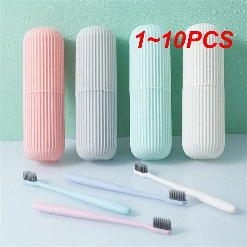 1-10PCS-Travel-accessories-Toothbrush-Cover-Protection-Box-Wash-Makeup ...