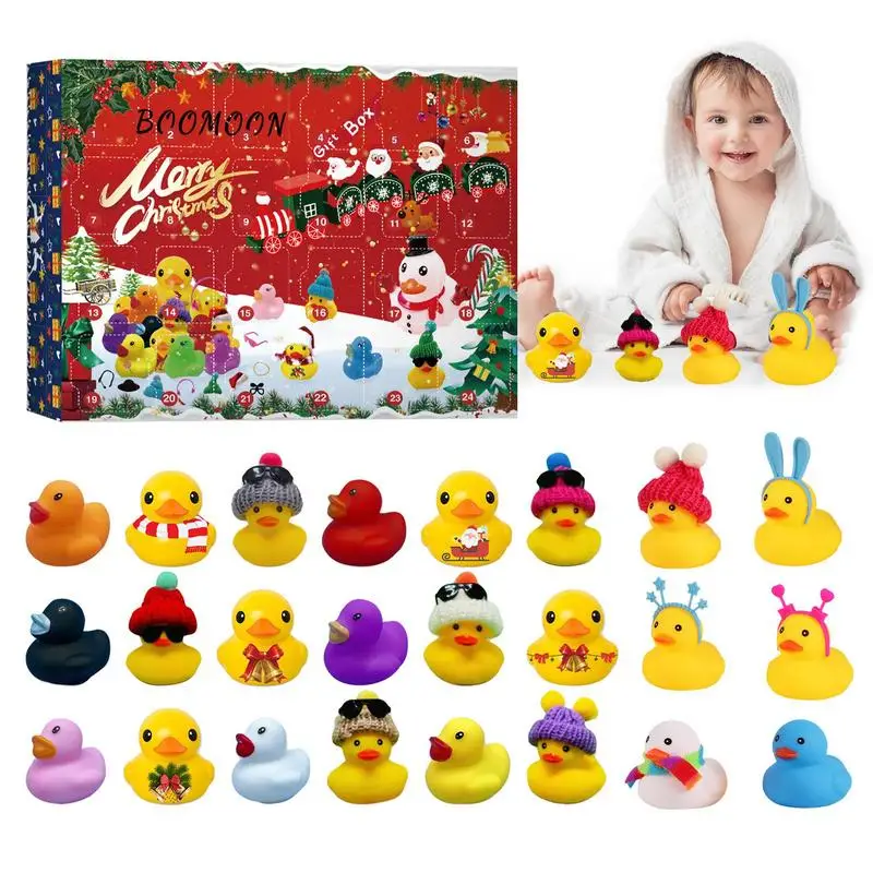 Duck-Calendar-For-Advent-24-Days-Of-Christmas-Countdown-With-Rubber ...