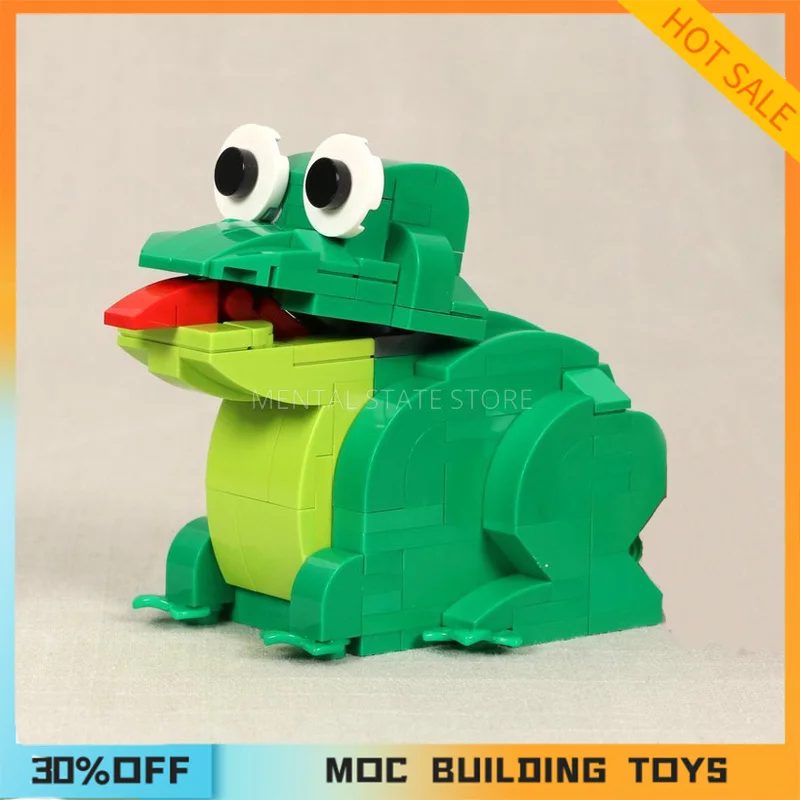 172PCS-Customized-MOC-Mechanical-Frog-Model-Building-Blocks-Technology ...